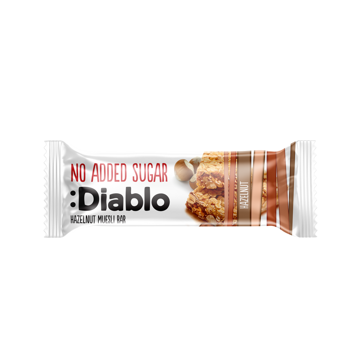 DIABLO HAZELNUT MUESLI BAR – Diablo Sugar Free