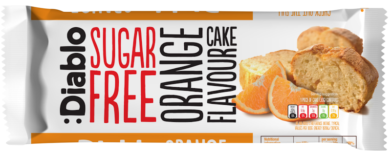 DIABLO SUGAR FREE ORANGE FLAVOUR CAKE – Diablo Sugar Free
